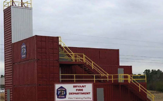 Conex Fire Training Structures